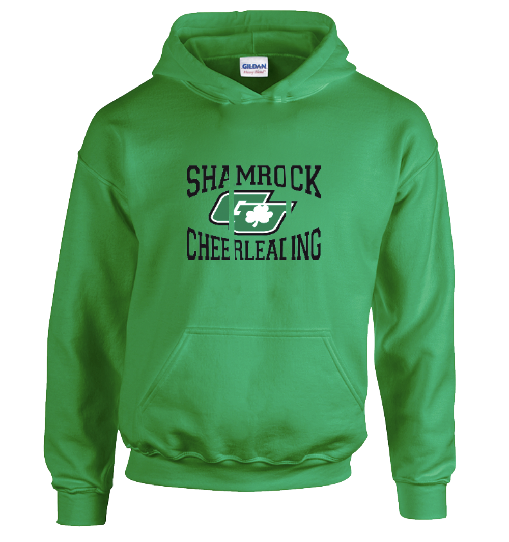 Shamrock Cheerleading hoodie – Cheeky Chic Customs